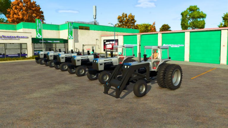 1986 White Field Boss Series Row Crop v1.0 FS25 | Farming Simulator 25 Mod